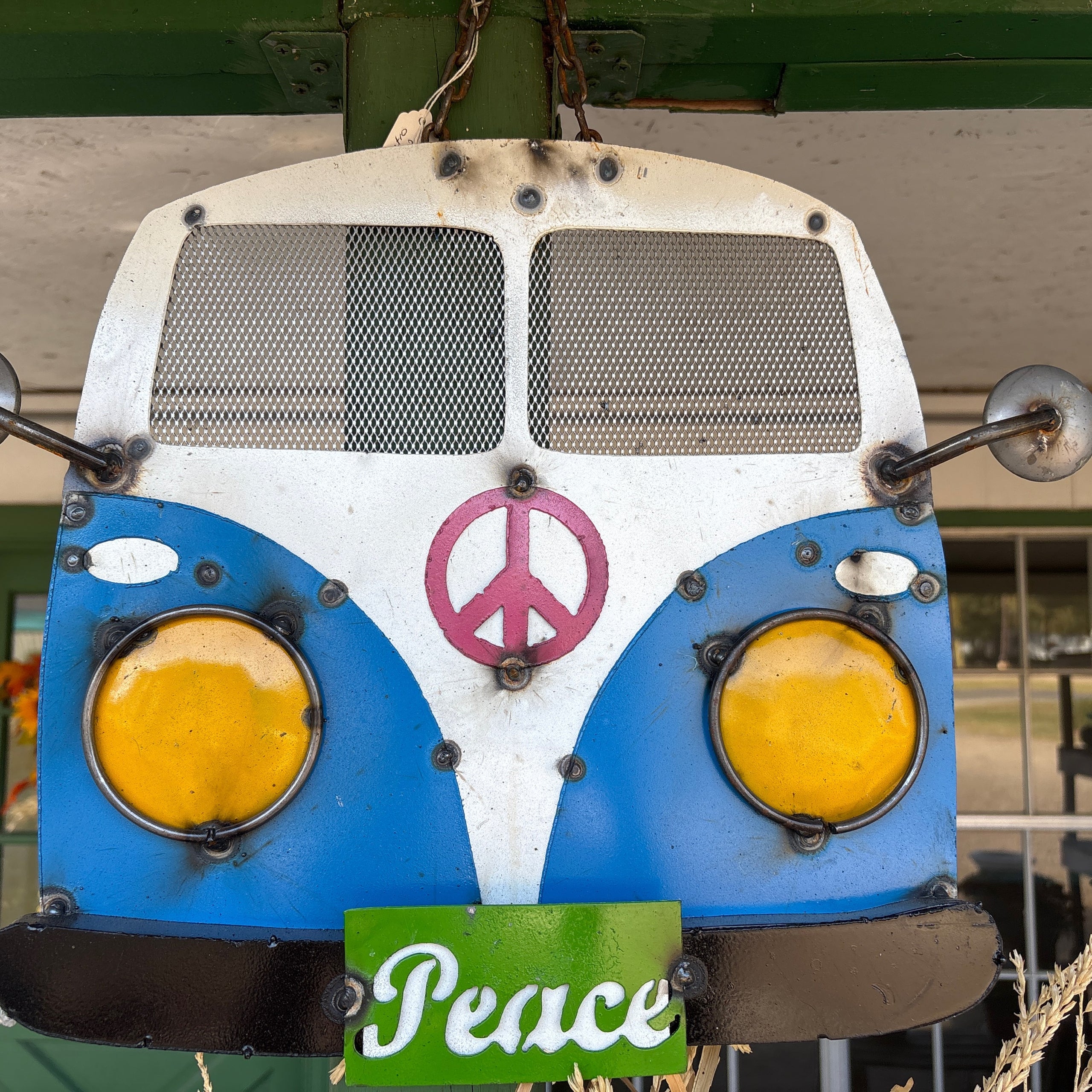 Retro VW Bus Sign | Hopkins Nursery